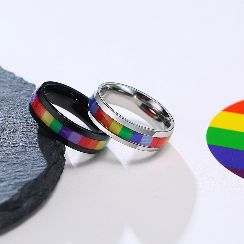 LGBT flag ring - PRIDE-SHOP LGBTQIA