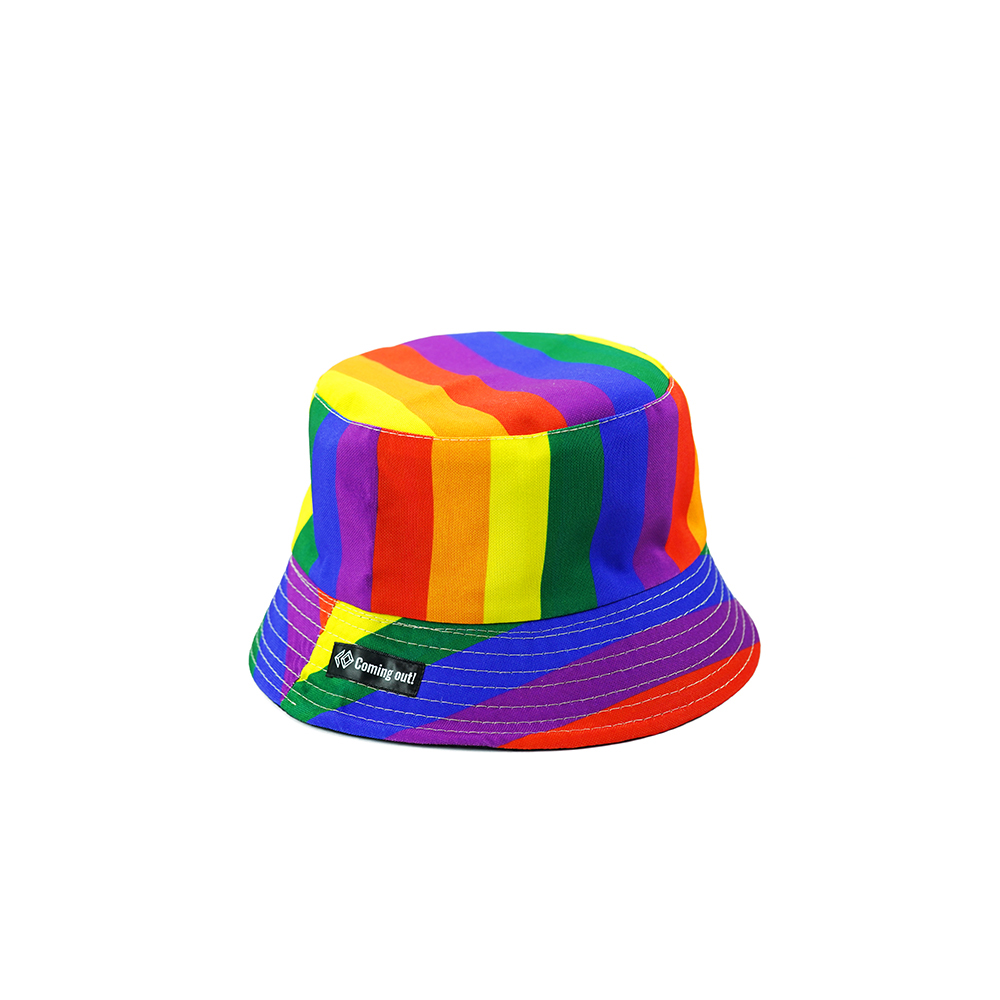 Rainbow bucket hat in LGBT colors - PRIDE-SHOP LGBTQIA