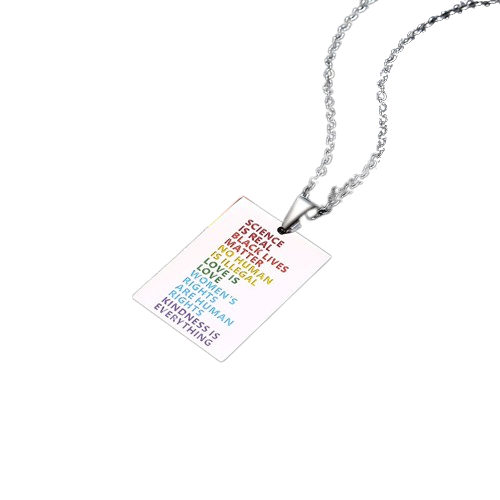 LGBT acceptance necklace - PRIDE-SHOP LGBTQIA
