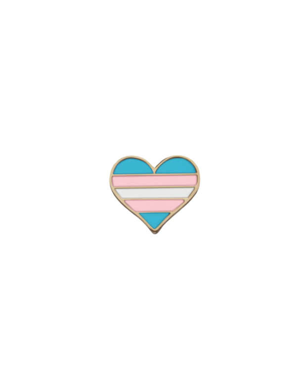 Transgender heart pins - PRIDE-SHOP LGBTQIA